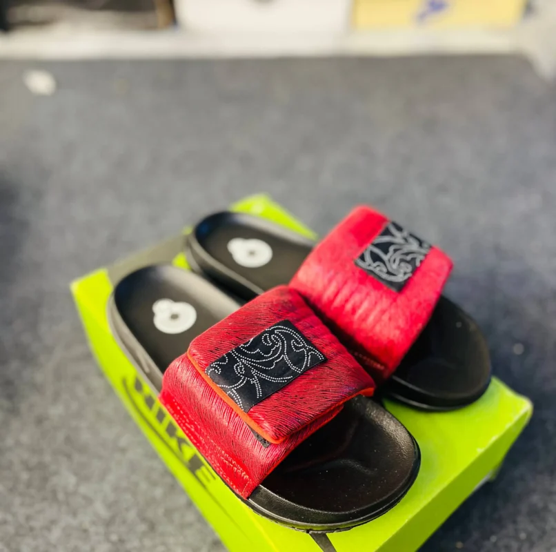 Nike Slippers Red